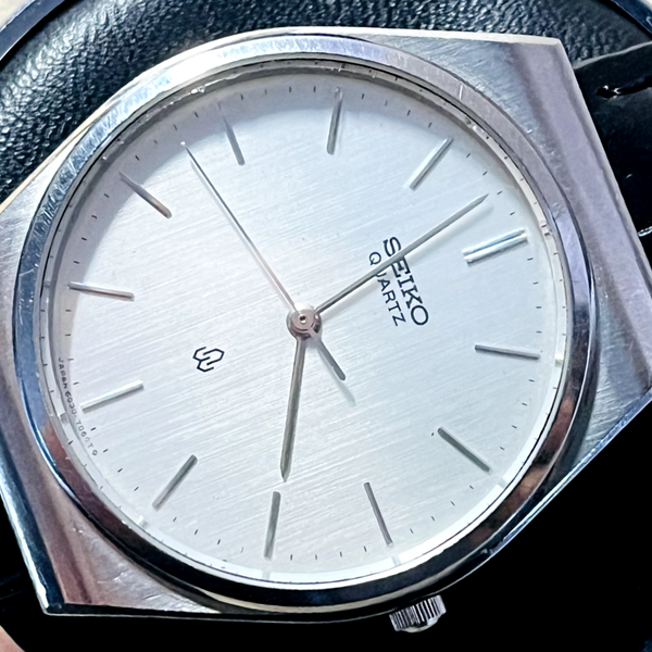 Vintage 1982 SEIKO Seagull Quartz Wrist watch Men JAPAN 6030-7070 ...