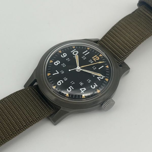 Vintage Benrus Mil-W-46374 US Military Mens Watch Vietnam May 1969 ...