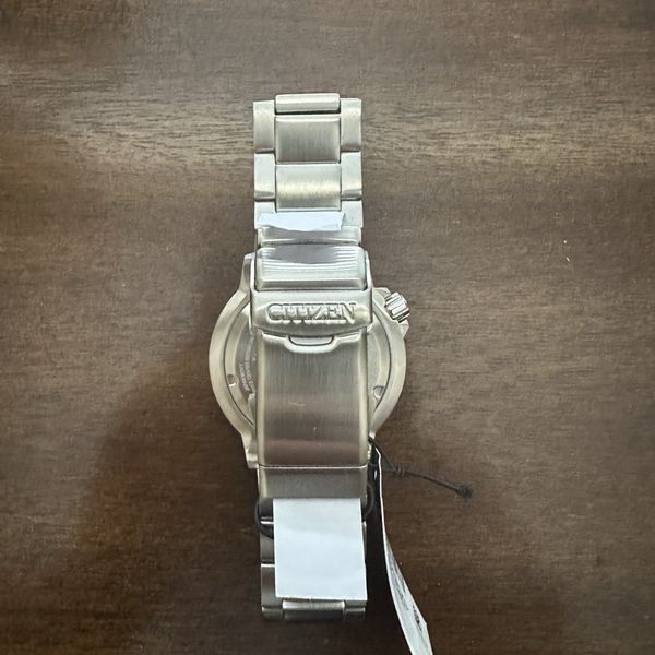 Citizen BN0167-50H Men's Promaster Diver Gray Dial Stainless Eco-Drive ...