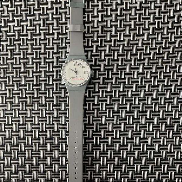 Rare Vintage Porsche Carrera Cup, Swatch, Quartz, Racing Dial 1990s ...