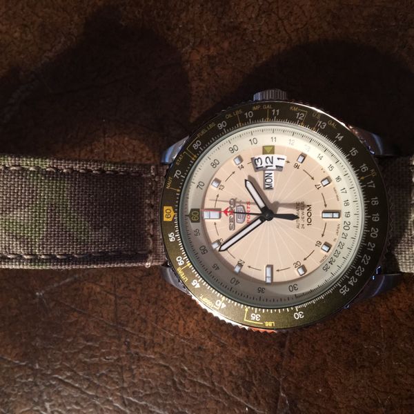 FS: Rare Seiko 5 Slide Rule Watch With Arabic Day Wheel | WatchCharts ...