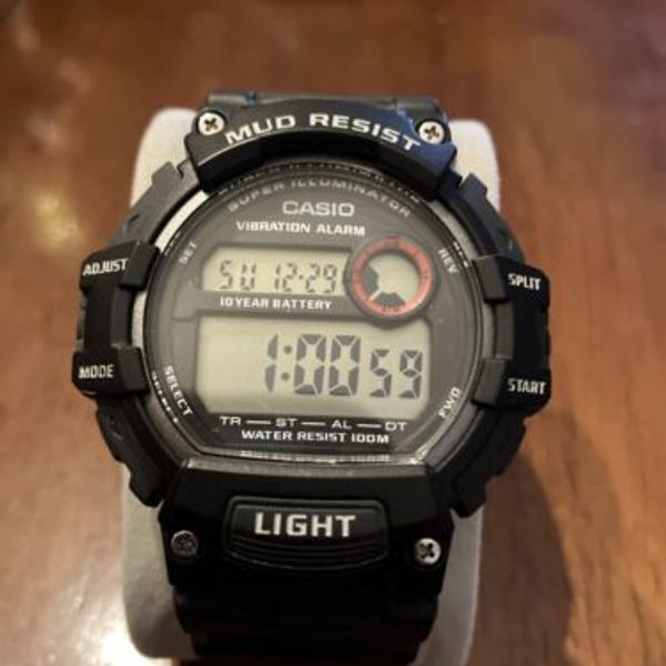 Casio Mud Resist Super Illuminator Digital Quartz Watch 3463 TRT-110H T ...