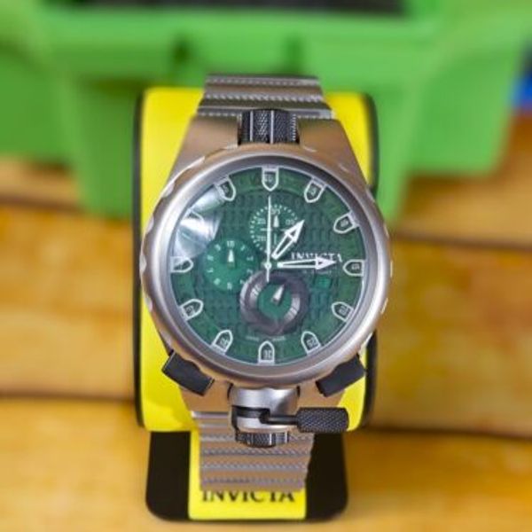 Rare Invicta Coalition Forces "Sniper" Titanium Chronograph 50mm Swiss ...