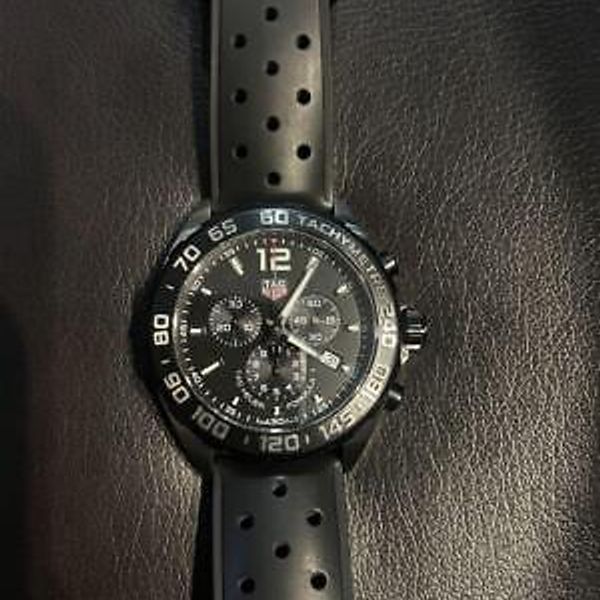 TAG HEUER CAZ1010 FT8024 Formula 1 Chronograph Quartz Men's Watch W/BOX ...