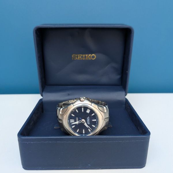 Seiko Kinetic Auto Relay 5J22-OC80 Box Papers - Hand Jumps - Repair / Spare | WatchCharts ...