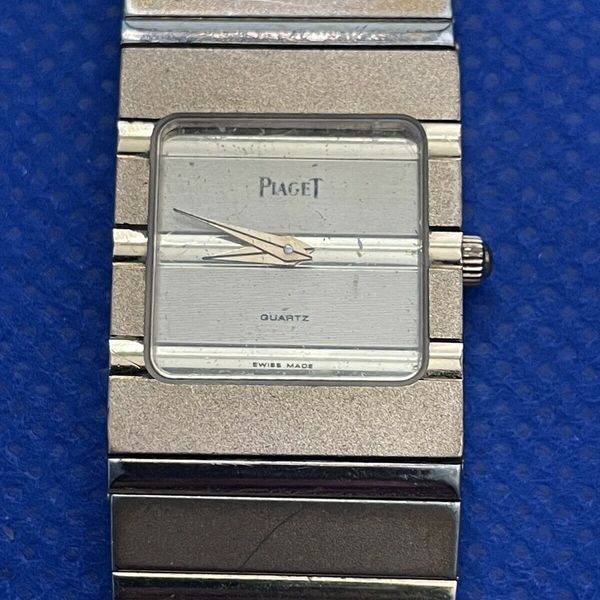 Piaget Quartz Watch Gold Tone 5 Jewels And Swiss Parts Inside | WatchCharts