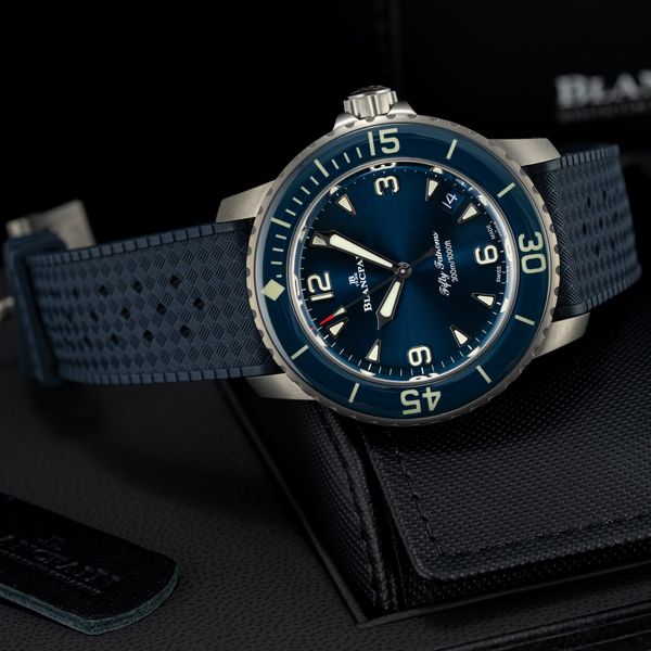 FS: Blancpain Fifty Fathoms Titanium 5010 12B40 O64B | WatchCharts ...