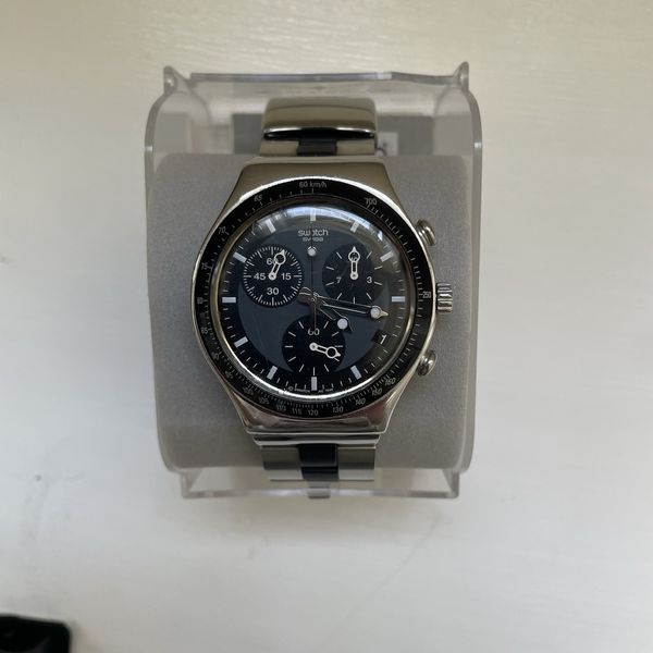 Swatch Irony Windfall Chronograph Watch (YCS410GX) Swiss Made ...