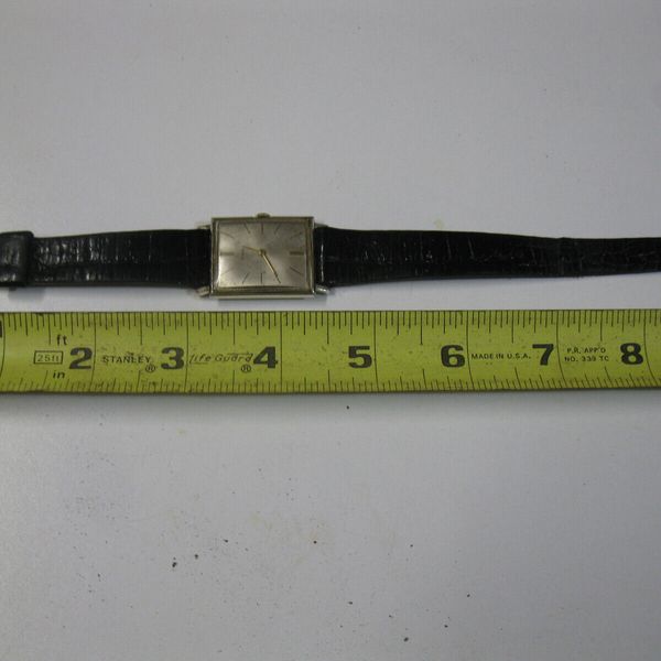 Vintage TIMEX Men's Watch Square UNTESTED Fashion | WatchCharts Marketplace