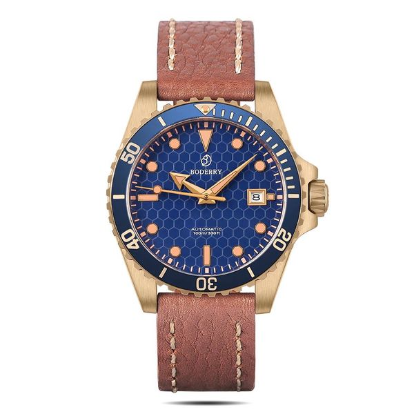 "Boderry" Bronze Dive Watch, Miyota Movement | WatchCharts