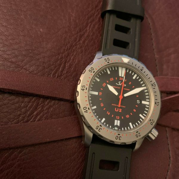 Sinn U2 EZM5 Dive Watch German Submarine Steel (private collection ...