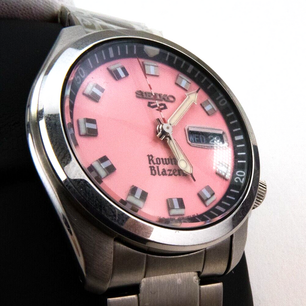 ROWING BLAZERS x SEIKO Seiko 5 Sports Watch with Pink Dial in Original ...