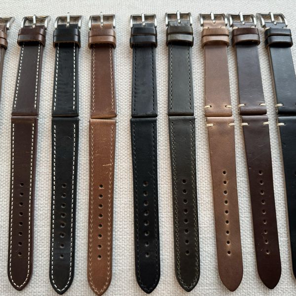 [WTS] Full Grain Leather Straps 20mm Part 3 | WatchCharts Marketplace