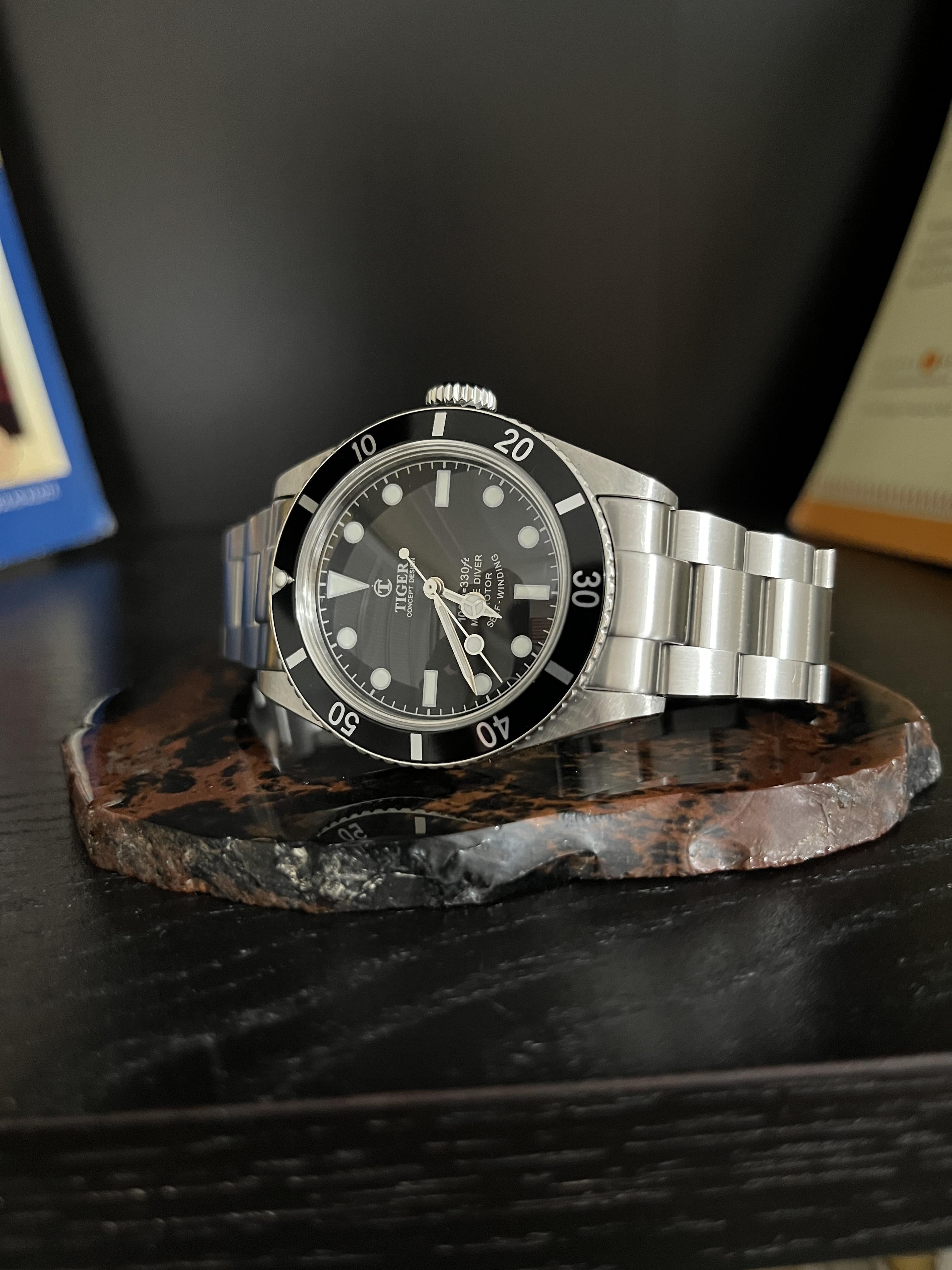 [WTS] Tiger Concepts 6538 Rolex Bond Homage Big Crown Sub W Miyota ...