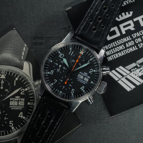 FS: Fortis B-42 Flieger Chronograph Ref 597.11.141 | WatchCharts ...