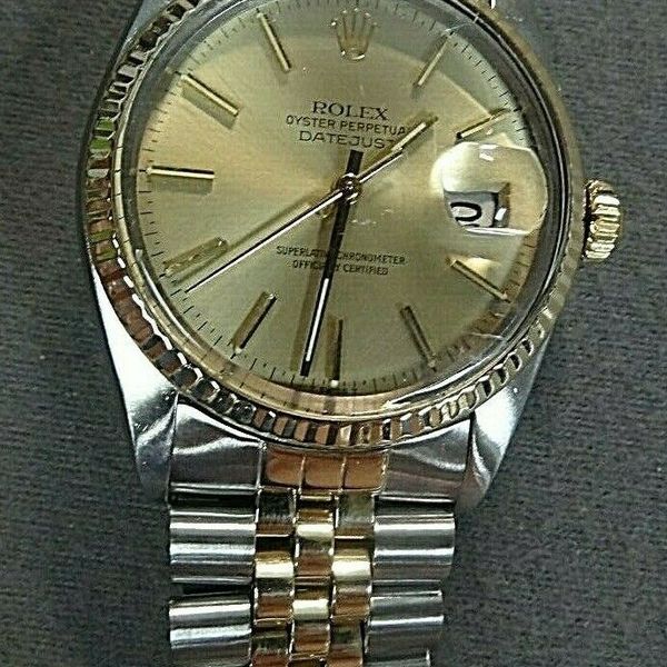 Rolex Datejust 16013 Two Tone | WatchCharts Marketplace