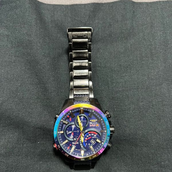 Limited Edition Casio Edifice Infiniti Red Bull Racing Watch ...