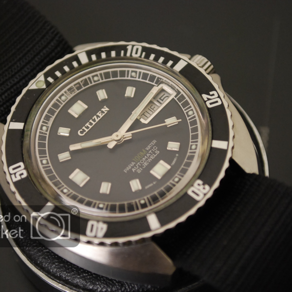 FS: Vintage Citizen 67-5776 100m Paradiver w/relume & PROOF dial - $110 ...