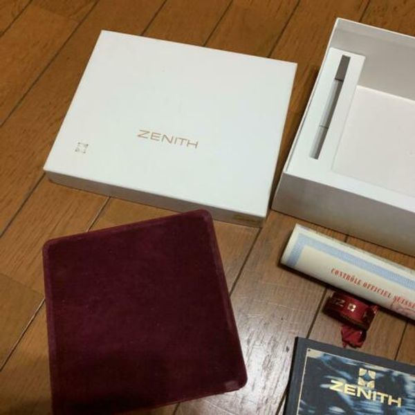 Zenith jewelry watch box case | WatchCharts Marketplace