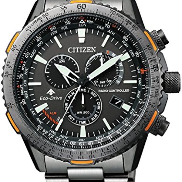 Citizen Watch Promaster CB5007-51H Sky Eco-Drive Radio Clock Direct ...