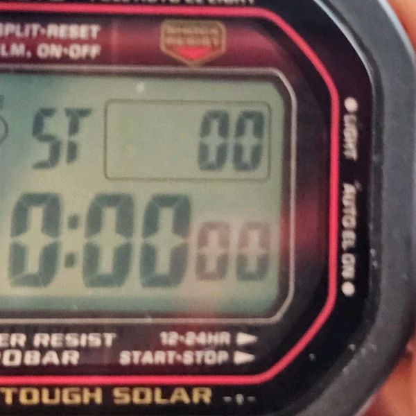 Casio G-Shock G-5600 Tough Solar Square Watch Module 2597 (Read ...