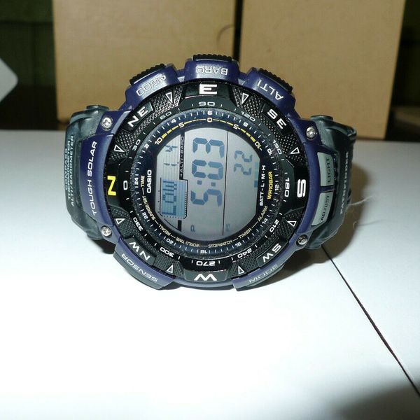 Casio PAG-240B-2CR Pathfinder Triple Sensor Multi-Function Men's Watch | WatchCharts Marketplace