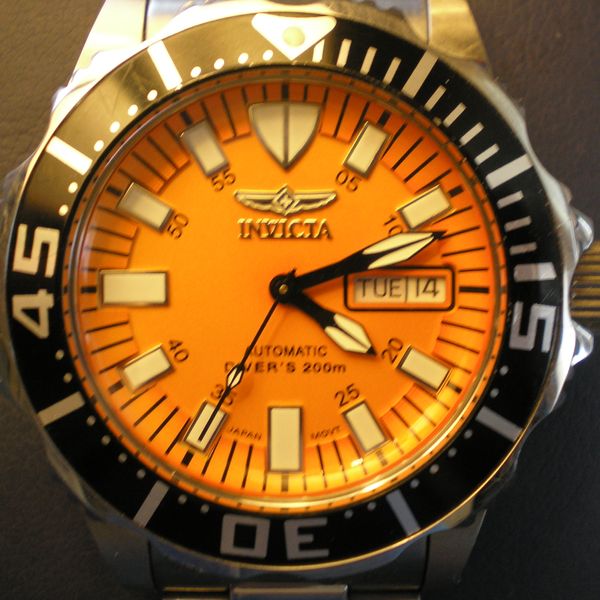 Invicta Diver - Orange Face | WatchCharts