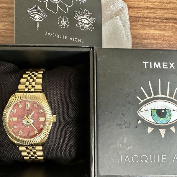 Jacquie Aiche Timex Legacy Daydreamer Rhodochrosite Watch Limited ...