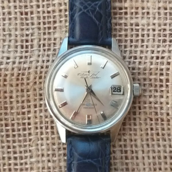 AUTHENTIC CITIZEN JET AUTO DATER 27 JEWELS PARA 40M WATER PARA SHOCK ...