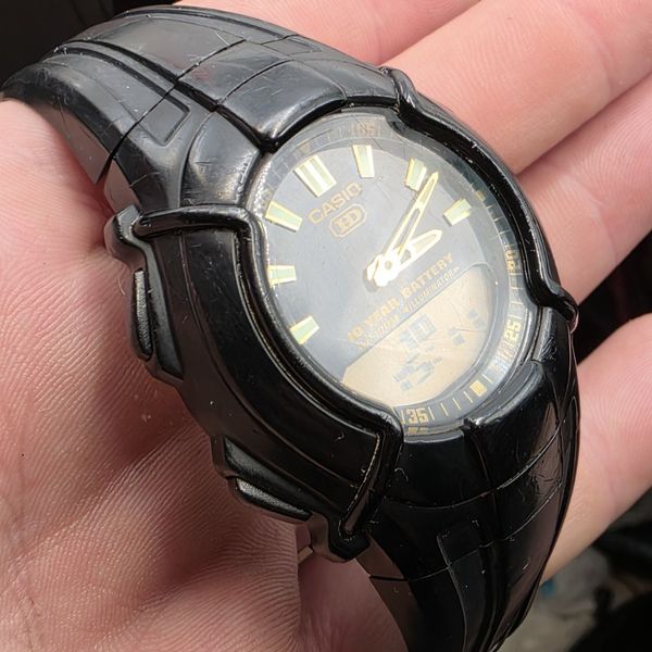 Casio HDC-600 Men's Digital Watch Analogue *WORKING* | WatchCharts ...