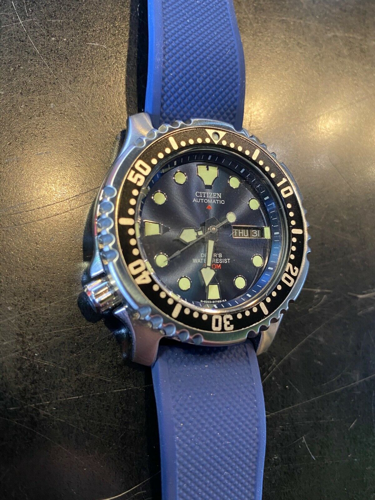 Citizen Promaster Automatic NY0040-17LE - Blue Dial, extra bands ...