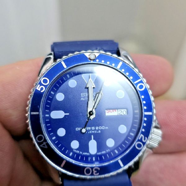 Vintage Original Seiko Diver's GMT in Stunning Blue, 7S26A Auto ...