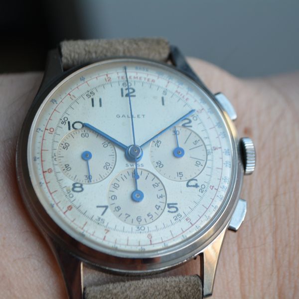 FSOT: Gallet Multichron 12 Chronograph 37mm | Excelsior Park 40 | 3 ...