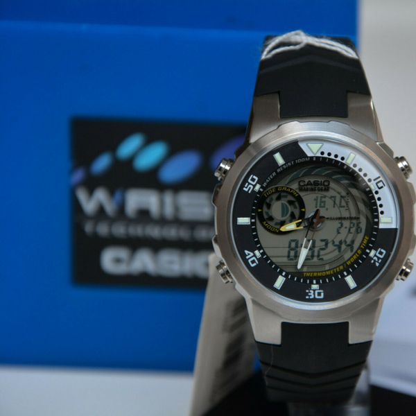 Rare Casio ana/digi Watch MRP- 702 Mariner Gear (4779) | WatchCharts ...