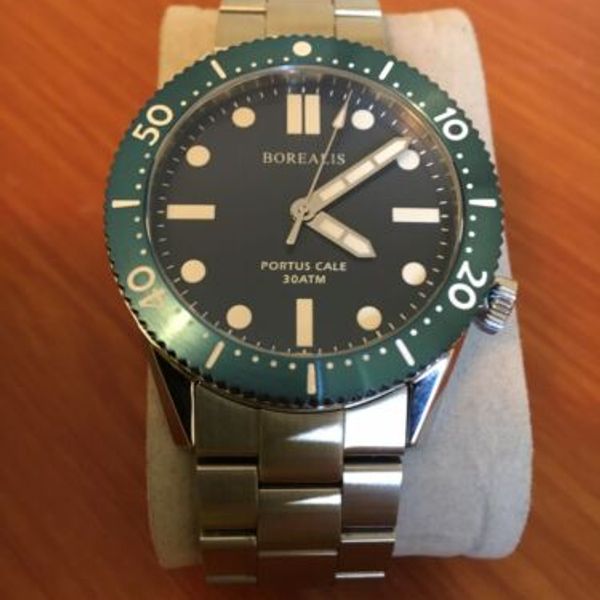 BOREALIS PORTUS CALE 300M DIVER AUTOMATIC, X1 OLD RADIUM SUPERLUMINOVA ...
