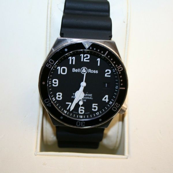 Bell & Ross Professional Type Marine 410S Dive Watch - FULL SET - NO ...