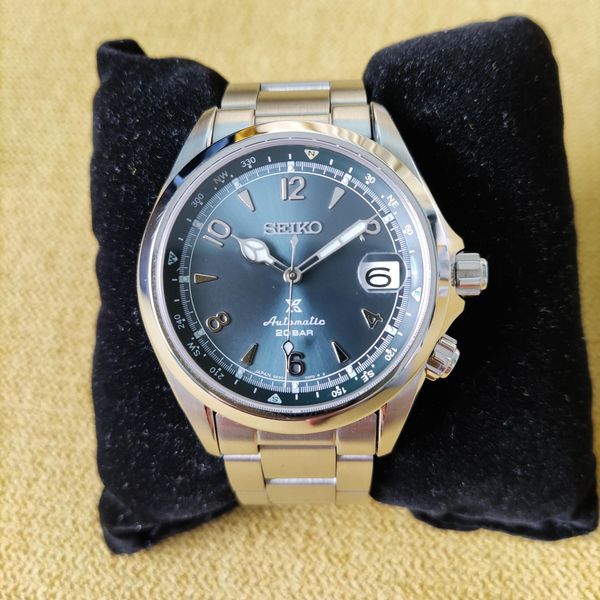 [WTS] LNIB Seiko Alpinist SPB197 Mountain Glacier $725 | WatchCharts ...