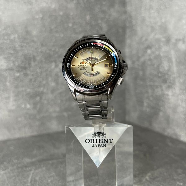 Rare Vintage Near Mint Orient Multi Year Calendar Automatic Watch EU03 ...