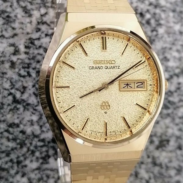 VINTAGE SEIKO GRAND TWIN QUARTZ 9943-8020 JDM 1978 MEN'S EXCELLENT WATCH BOXED | WatchCharts ...