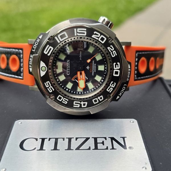 CITIZEN PROMASTER SOLAR BN7020 -09E Eco-Drive (Solarzilla) USED with ...