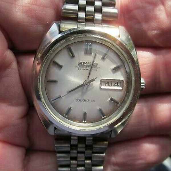 VTG Nov.1967 Seiko Sealion CR220 Seikomatic-R 8306-8090 30 Jewel Rare ...