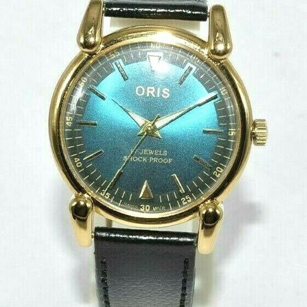 Swiss Oris 17 Jewels GP Hand Winding Shock Proof Refurbished Wrist ...
