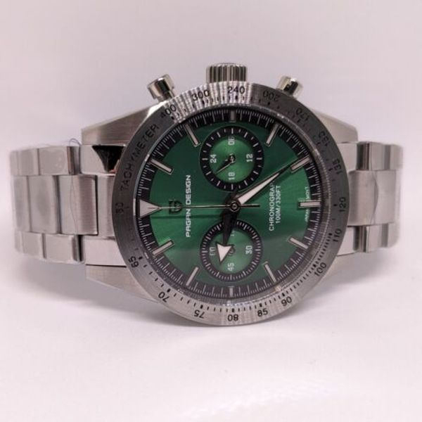 Pagani Design Speedmaster 57 Homage Chronograph Stainless Steel Watch ...