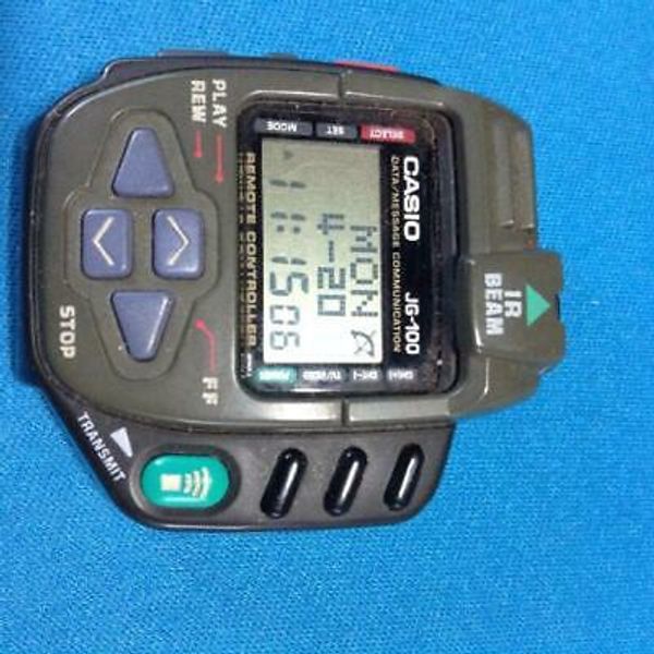 CASIO Super Optical Communication Watch Cyber Cross JG-100 (Belt ...