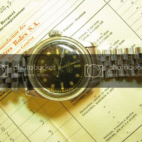 FS: Four-Line Tropical Big Crown Submariner | WatchCharts Marketplace