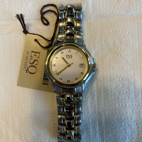 ESQ By Movado Watch Two Tone Stainless steel | WatchCharts Marketplace