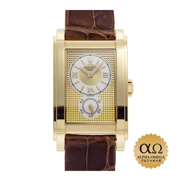 Rolex Cellini Prince See-Through Back Ref.5440 / 8 Yellow Gold ...