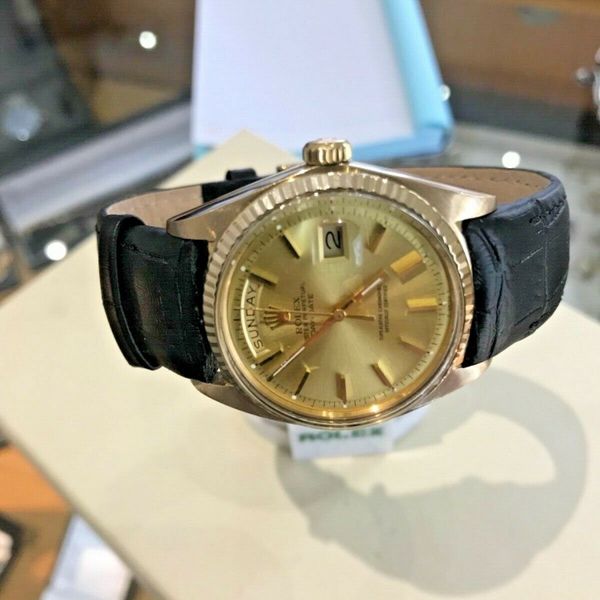 ROLEX Day Date 1803 WITH THE 1555 Movement 18k Yellow Gold ...