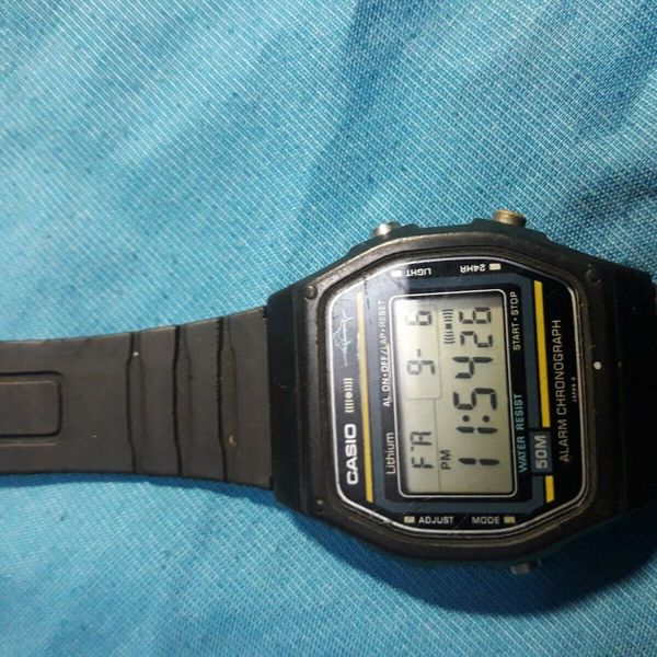 Vintage Casio W-24 Digital Watch Module {248} is working | WatchCharts ...