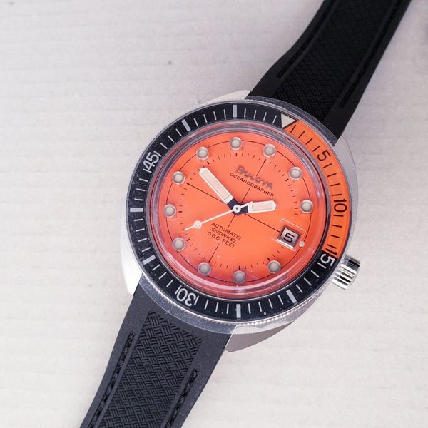 [$450 CAD] For sale: Brand new Bulova Orange "Devil Diver" 96B350 ...